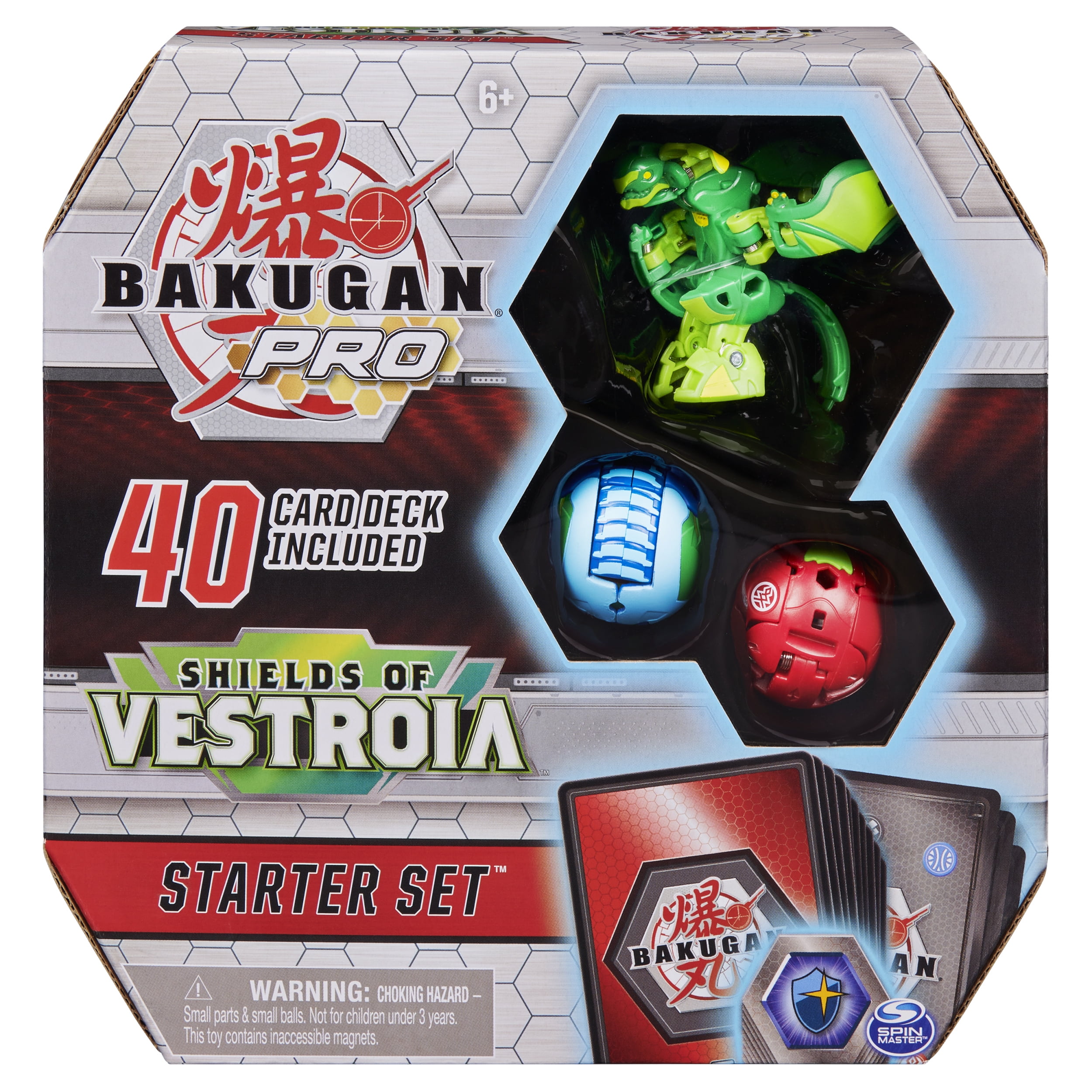 Bakugan Pro, Shields of Vestroia Starter Set with Batrix Ultra, 2 ...