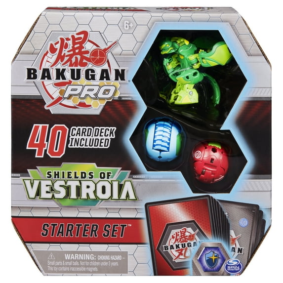 Bakugan Pro, Shields of Vestroia Starter Set with Batrix Ultra, 2 ...