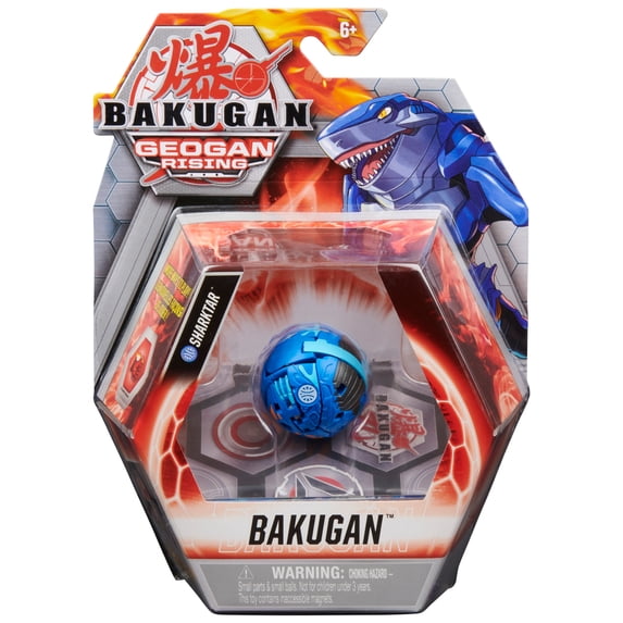 Bakugan, Sharktar, 2-inch Tall Geogan Rising Collectible Action Figure ...