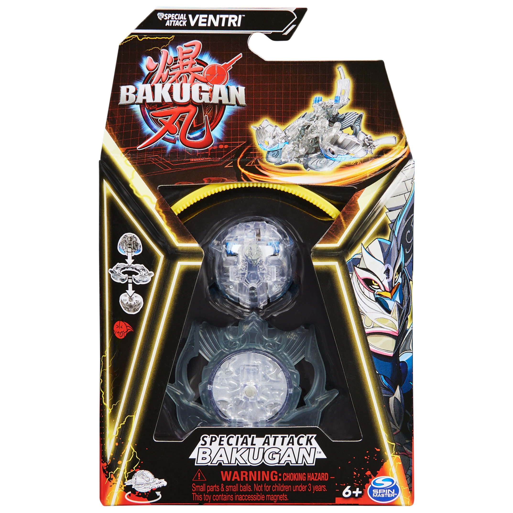 Bakugan, Special Attack Ventri, Spinning, Customizable Action Figure ...