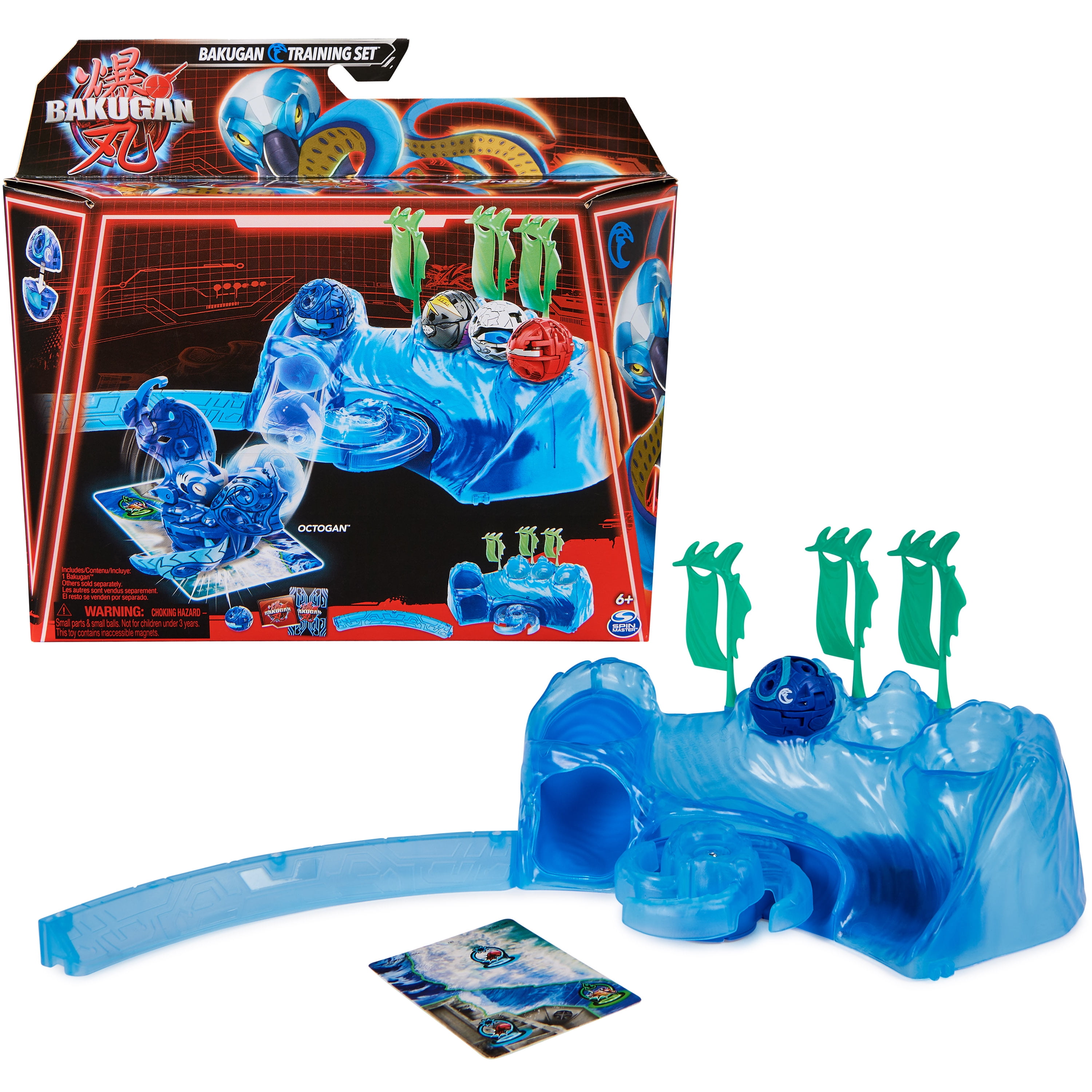 Bakugan Training Set with Octogan, Aquatic Clan Themed, Customizable ...