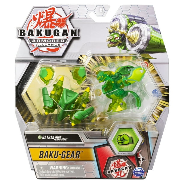 Bakugan Ultra, Batrix with Transforming Baku-Gear, Armored Alliance 3-inch Tall Collectible ...