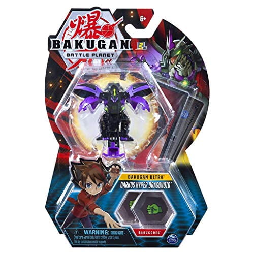 Bakugan Ultra Darkus Hyper Dragonoid 3" Collectible Action Figure and ...
