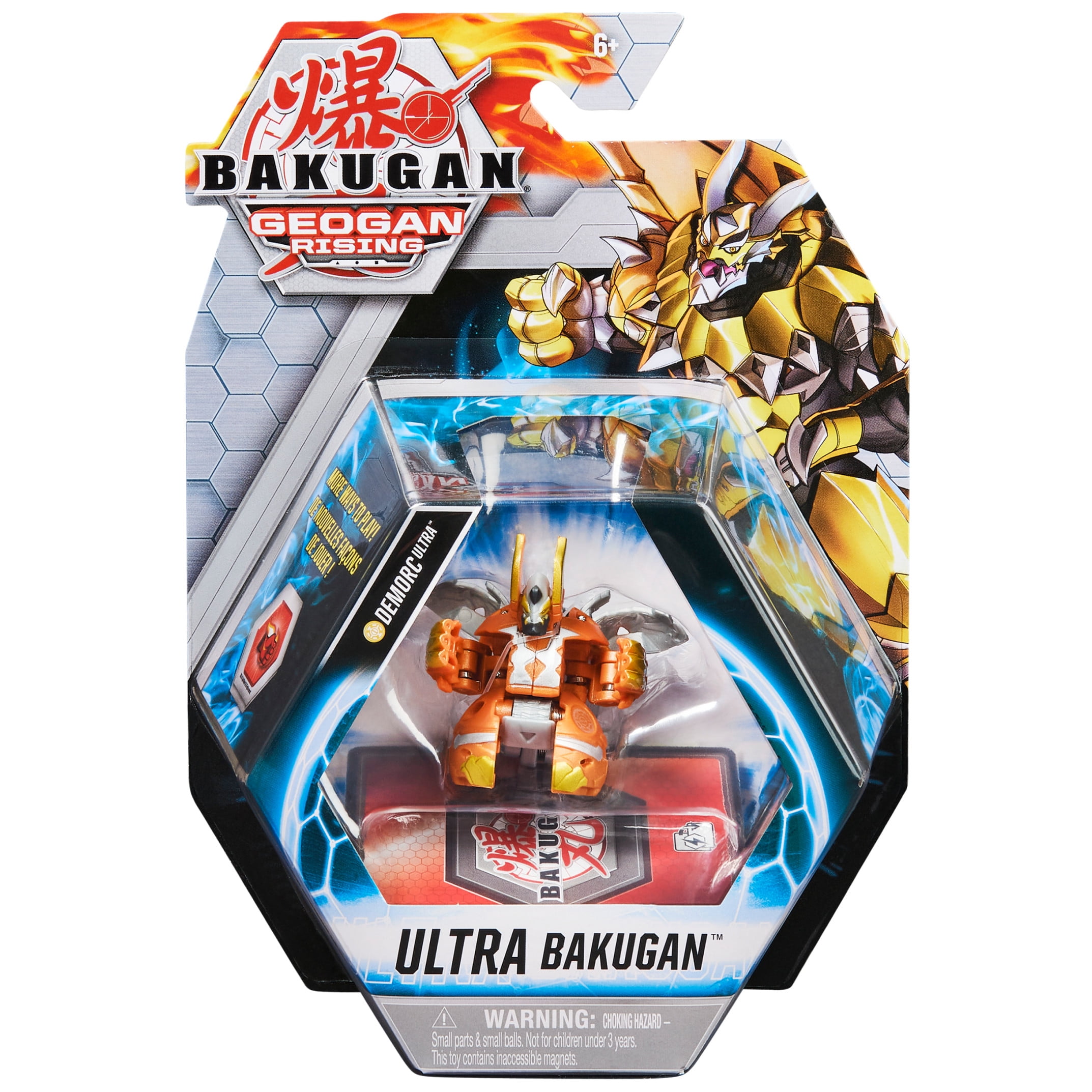 Bakugan Ultra, Demorc, 3-inch Tall Geogan Rising Collectible Action ...