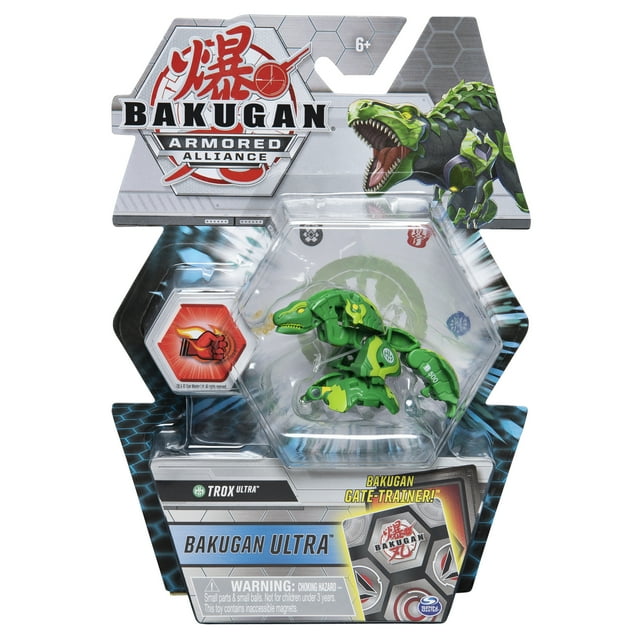 Bakugan Ultra, Trox, 3-inch Tall Armored Alliance Collectible Action ...