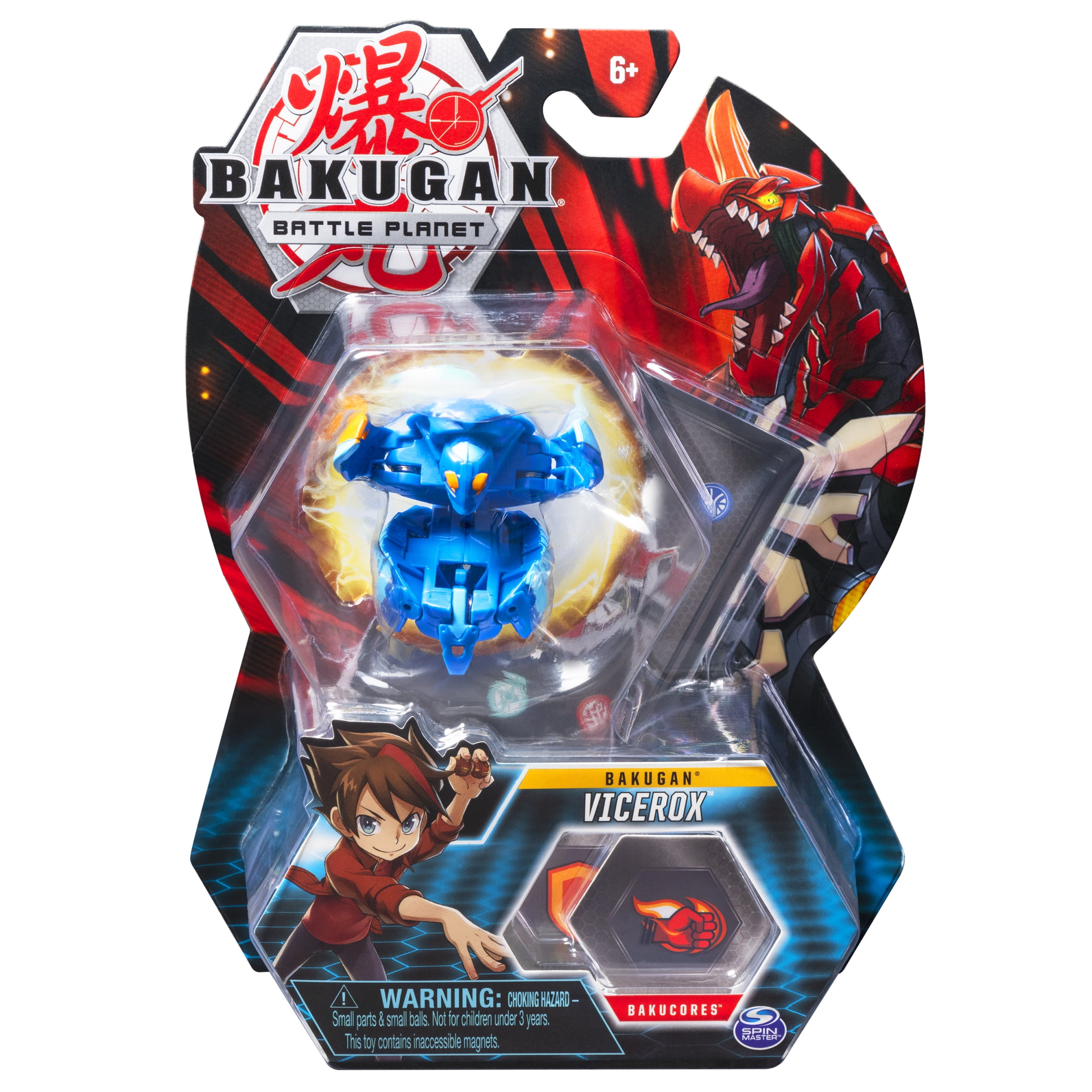 Bakugan, Vicerox, 2-inch Tall Collectible Action Figure and Trading ...