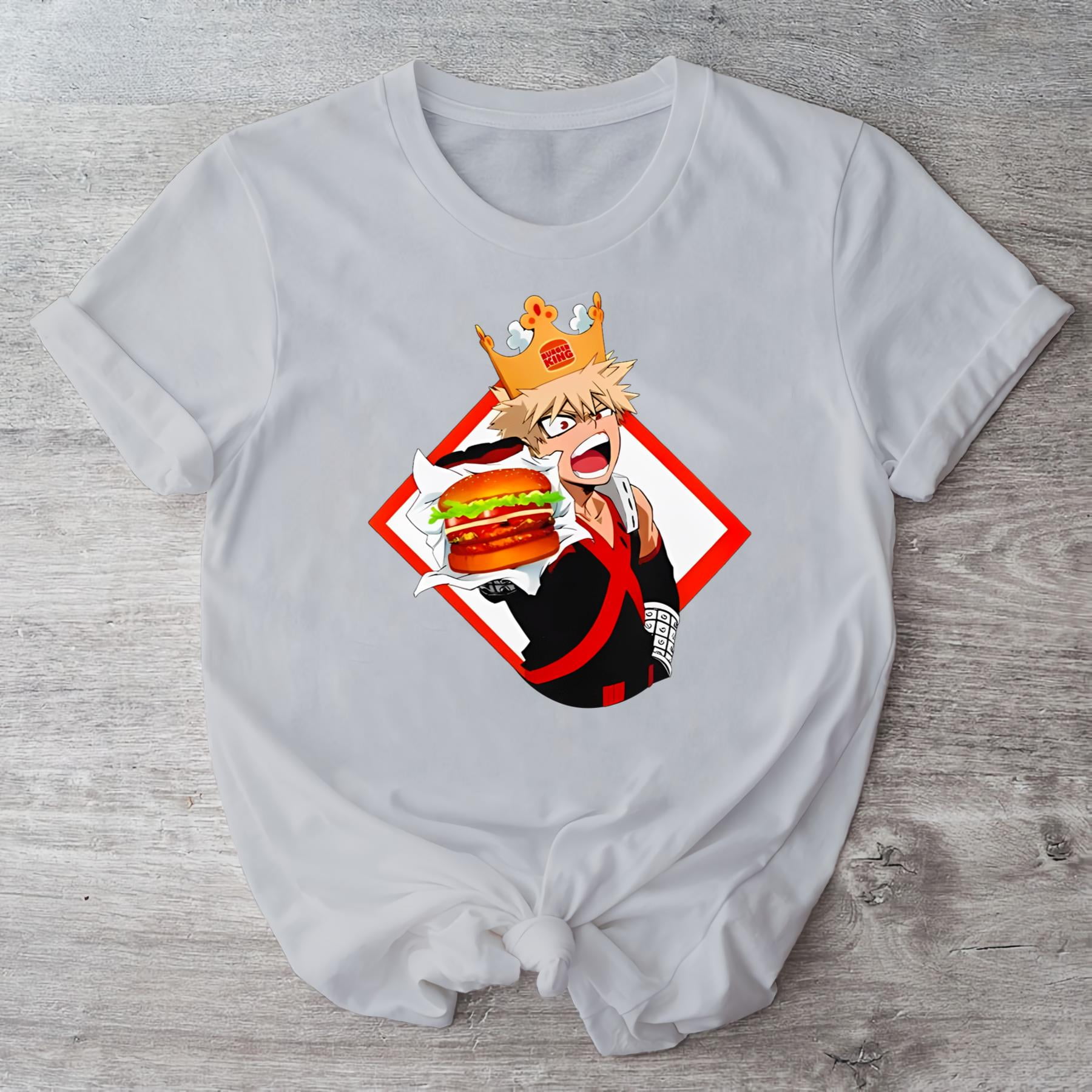 Bakugo Burger King Shirt-TH34628 - Walmart.com