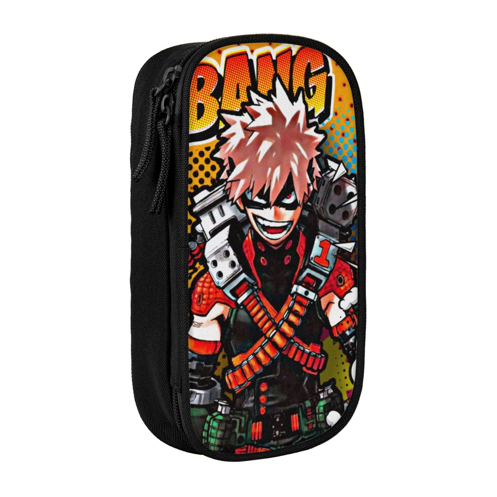 Bakugo Katsuki Pencil Case, Multipurpose Pencase ,Large Capacity ...
