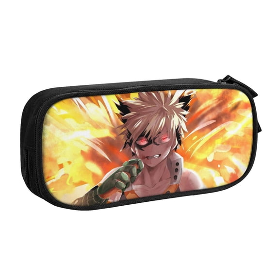 Bakugo Katsuki Pencil Case, Multipurpose Pencase ,Large Capacity ...