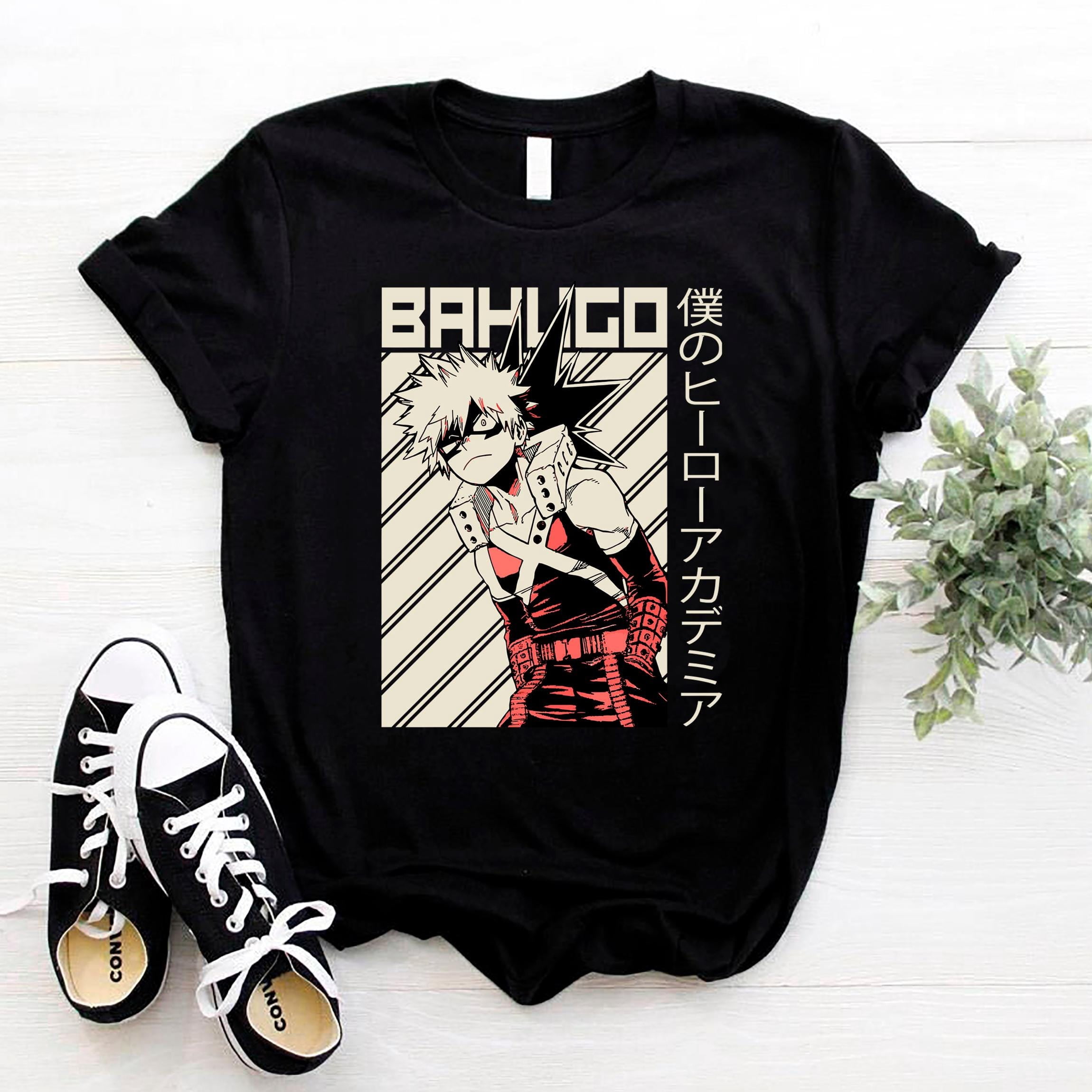 Bakugo T-Shirt, Bakugo Katsuki My Hero Academia T-Shirt, Bakugou Anime ...