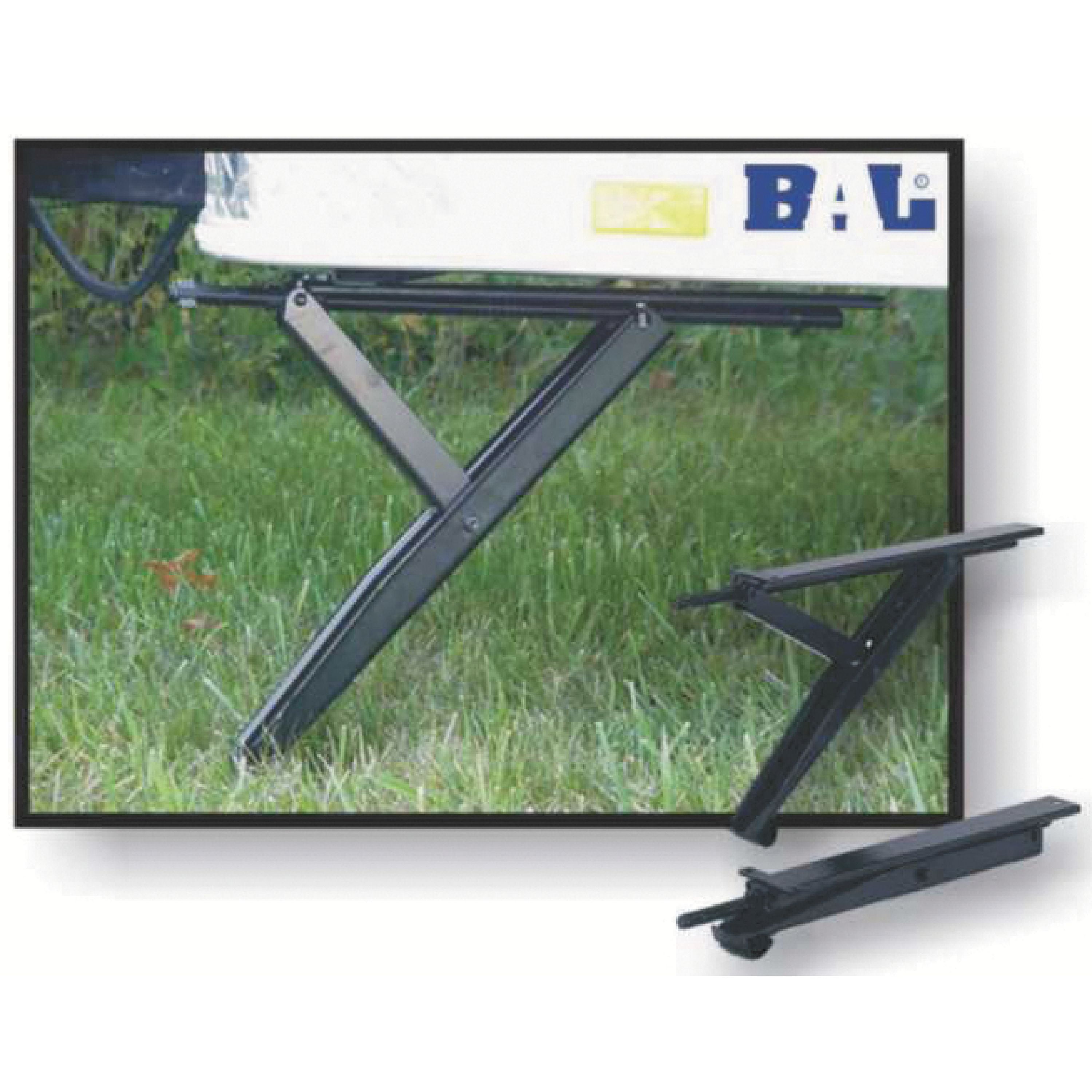 BAL 23025 17" Light Trailer Stabilizing Jacks with Crank Handle – Set ...