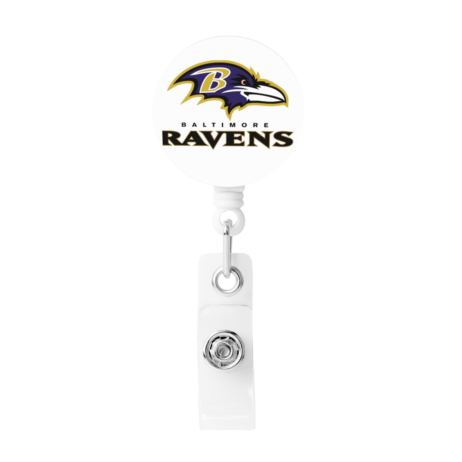 Bal_timore_Ravens Scalable badge clip office supplies keychain work ...