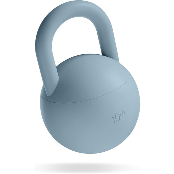 Iron Sand Soft Kettlebell with PVC Shell, Shock-Absorbing Base & Extra ...