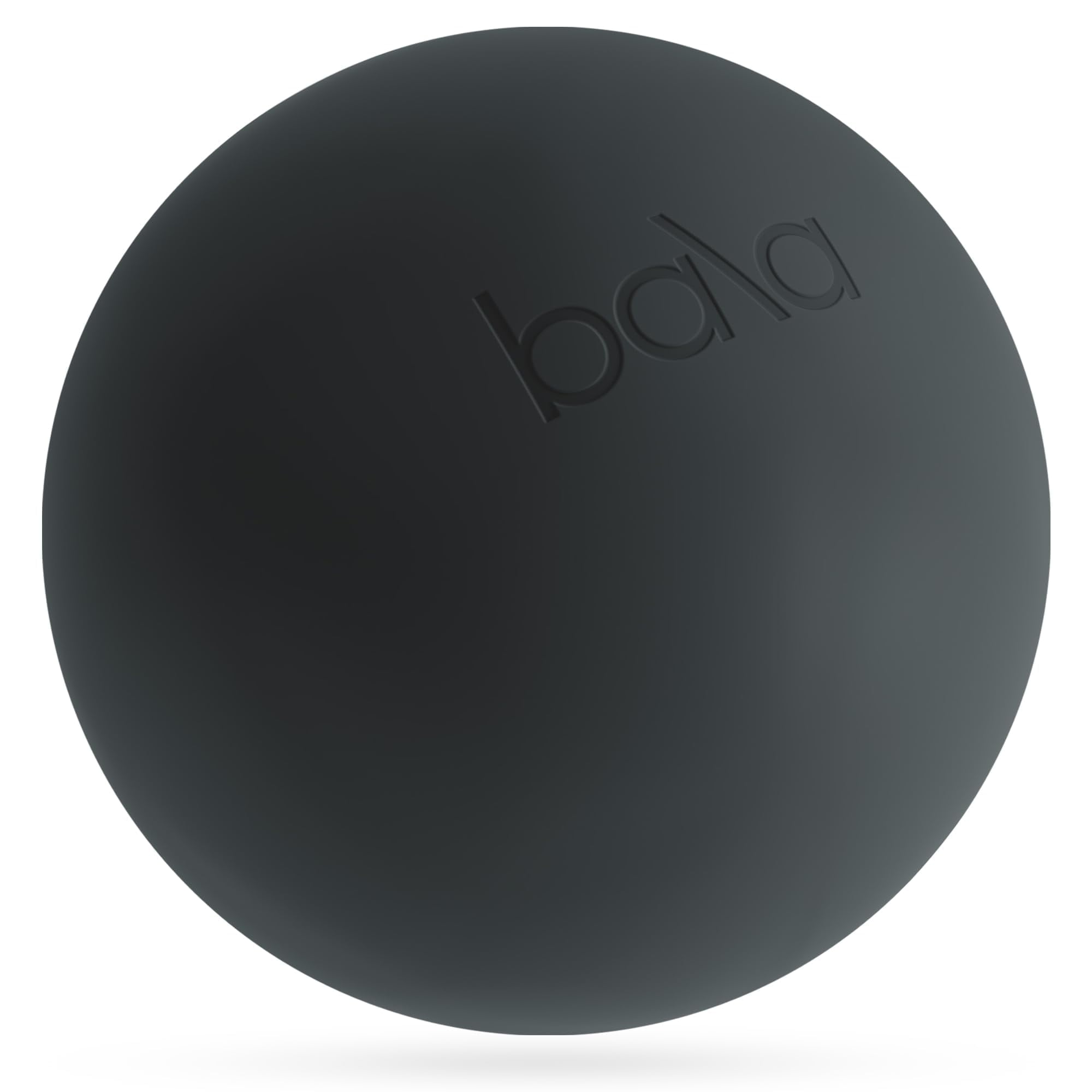 Bala Non-Weighted Exercise Ball (Charcoal) - 8" Yoga Ball for Barre ...
