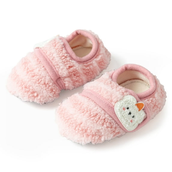 Balabala Baby Fleece Slipper Socks with Non-Slip Sole, Infant & Toddler ...