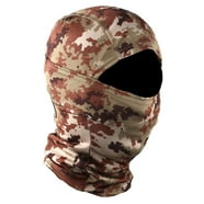 Camo Print Face Mask Bandana Balaclava Hood Headwear, Full Face Cover ...