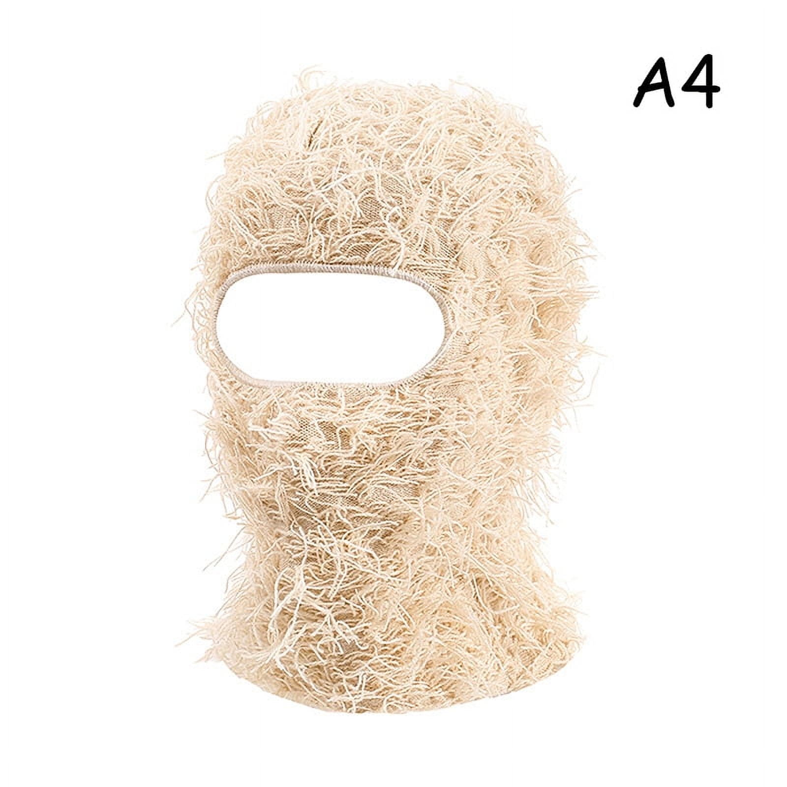 Balaclava Distressed Ski Mask Knitted Beanies Cap Winter Warm Full Face ...