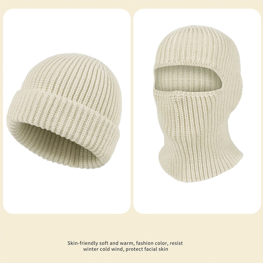 Balaclava Face Mask Beanie Hats,Thermal Winter Ski Mask for Cold ...