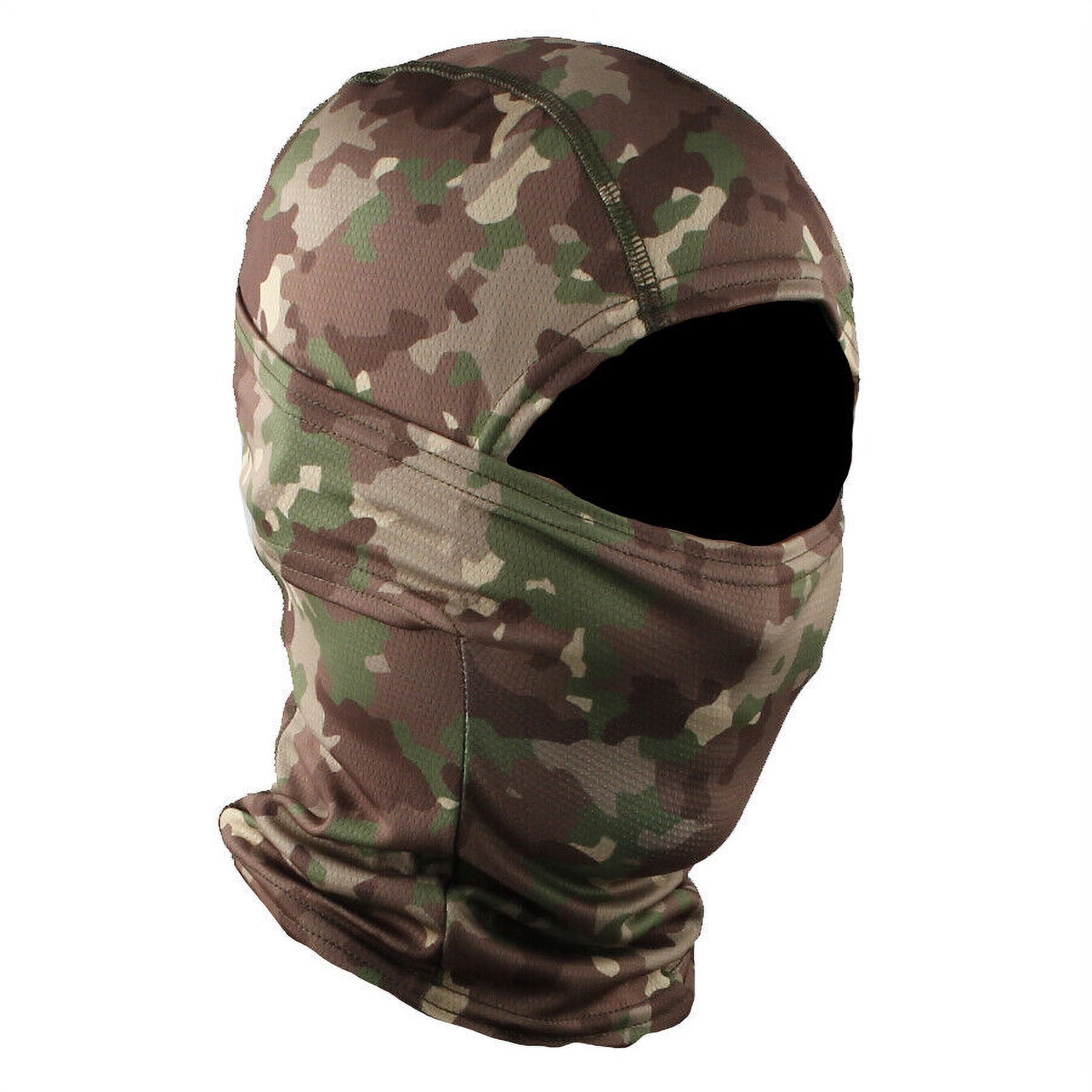 Balaclava Face Mask Motorcycle Windproof Camouflage Fishing Face Cover ...
