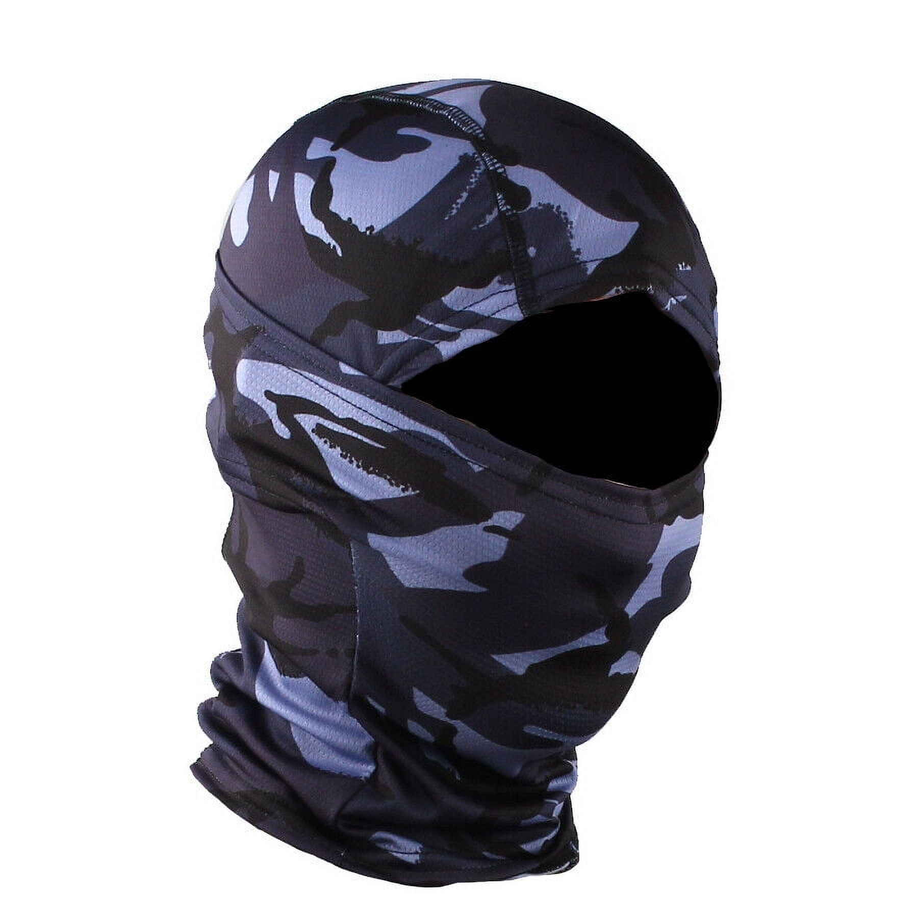 Balaclava Face Mask Motorcycle Windproof Camouflage Fishing Face Cover ...
