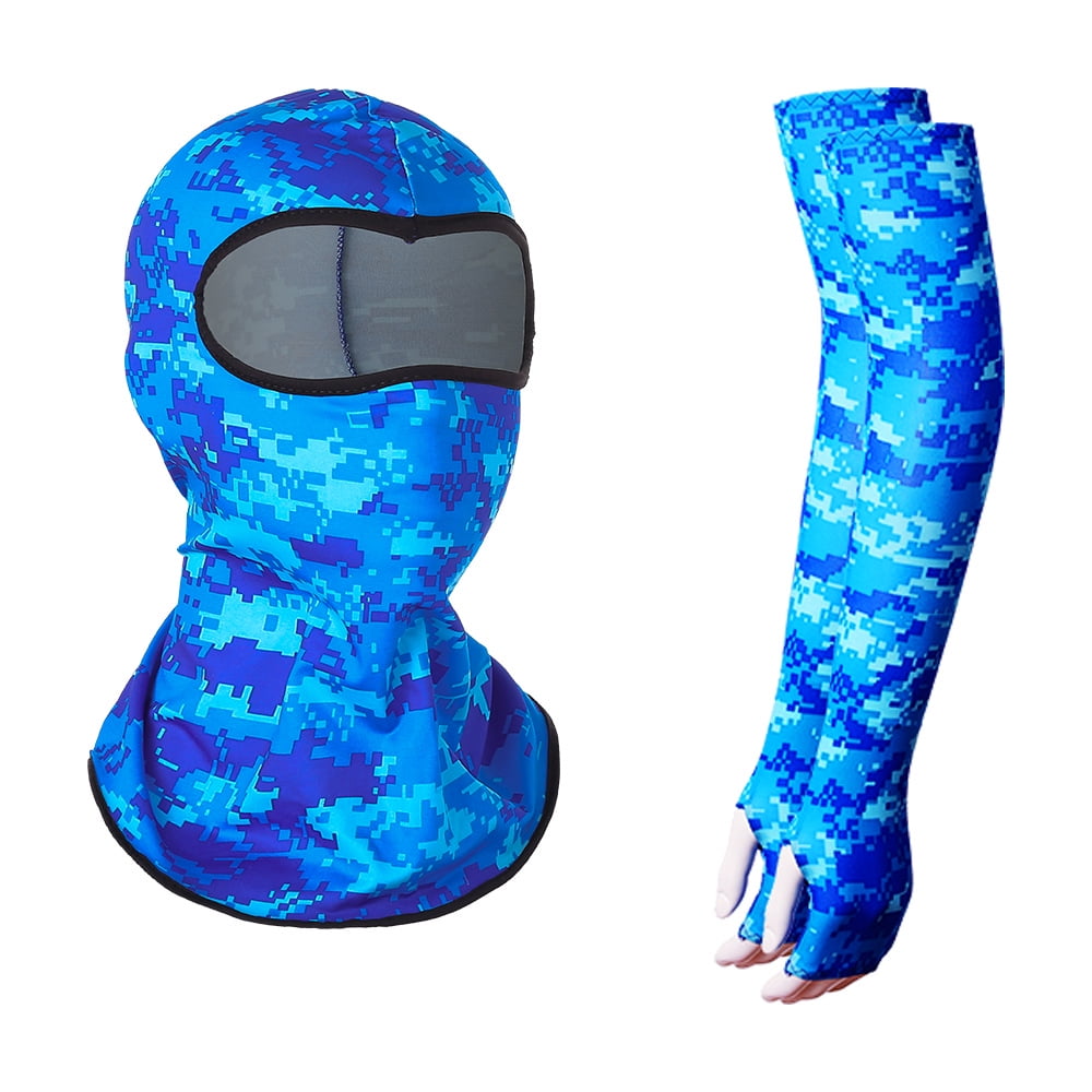 Balaclava Face Mask Summer Cooling Neck Gaiter with Arm Sleeves ...