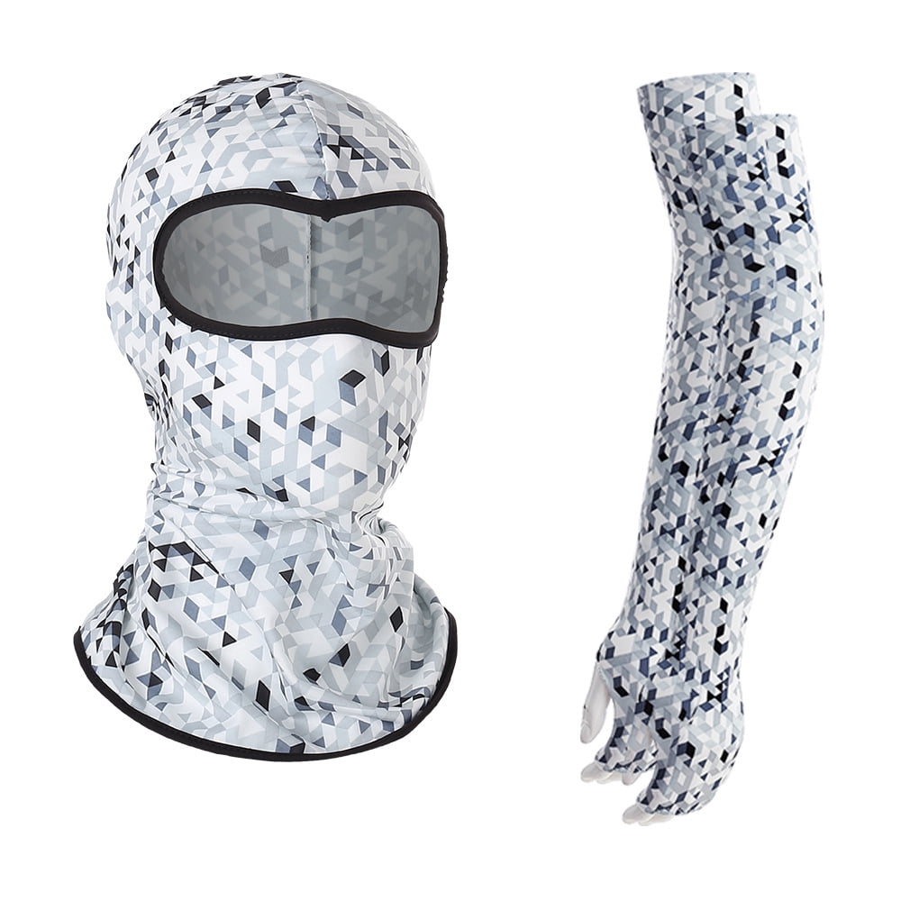 Balaclava Face Mask Summer Cooling Neck Gaiter with Arm Sleeves ...