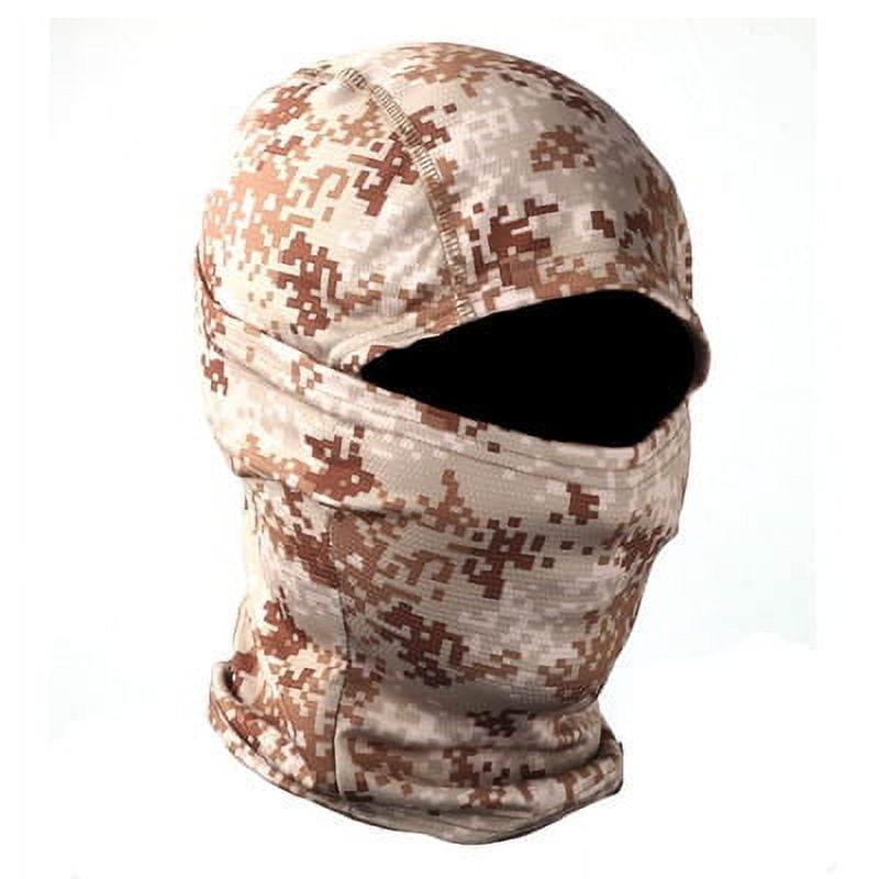 Balaclava Face Mask - Unisex - Desert Camo - Walmart.com