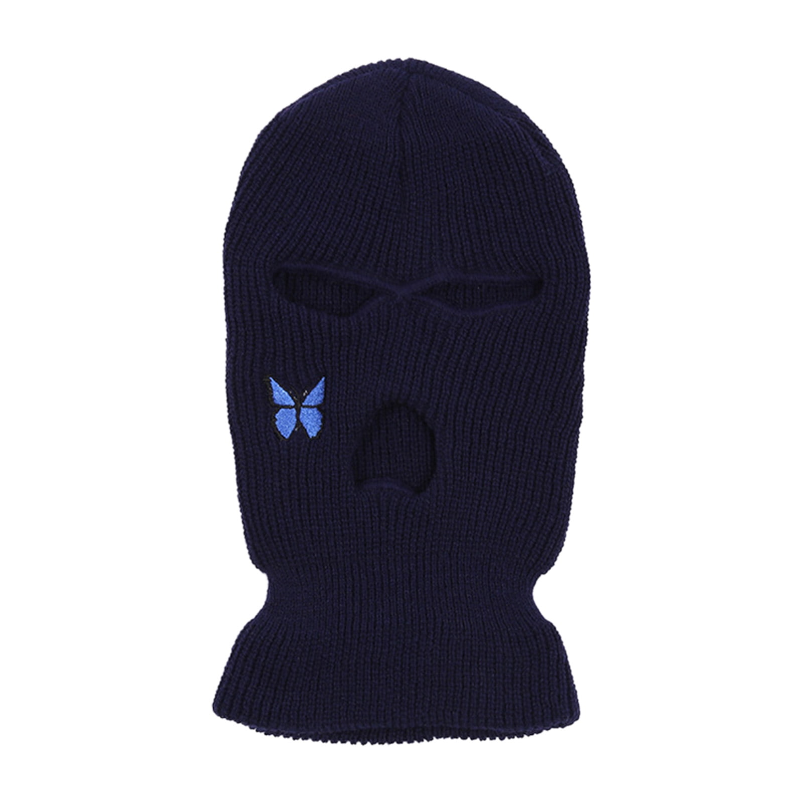 Balaclava Face Motorcycle Face Shield Embroider Ski Coldproof - Walmart.com