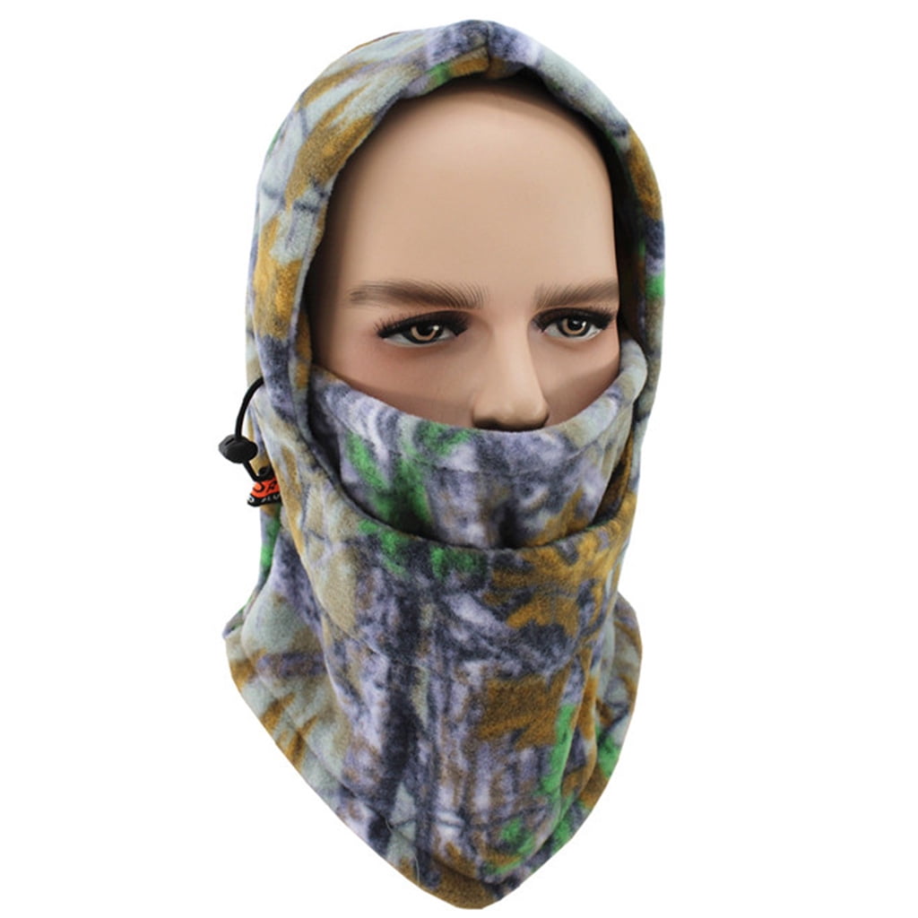 Balaclava Fleece Face Neck Camo Mask Winter Face Mask Breathable Full ...