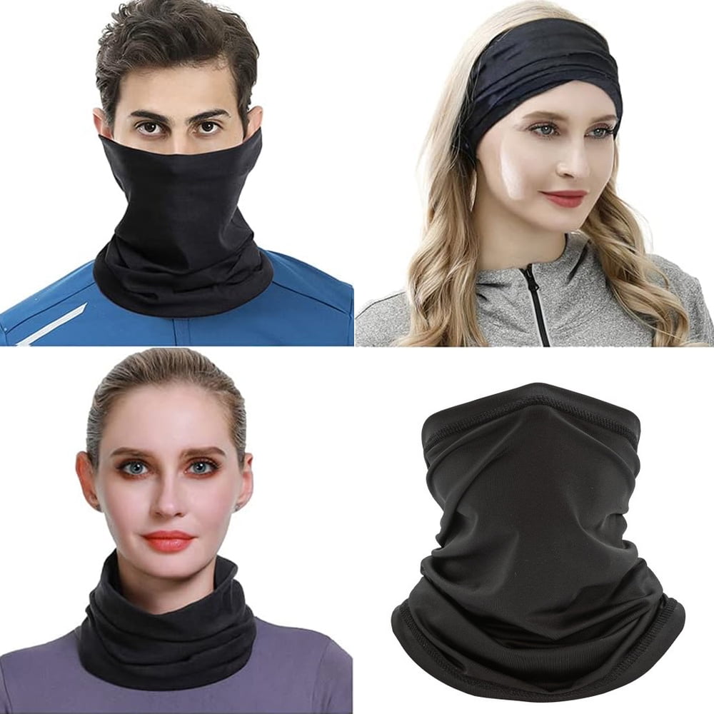 Balaclava Headband Neck Gaiter Head Wrap Headwear Face Mask Magic Scarf ...