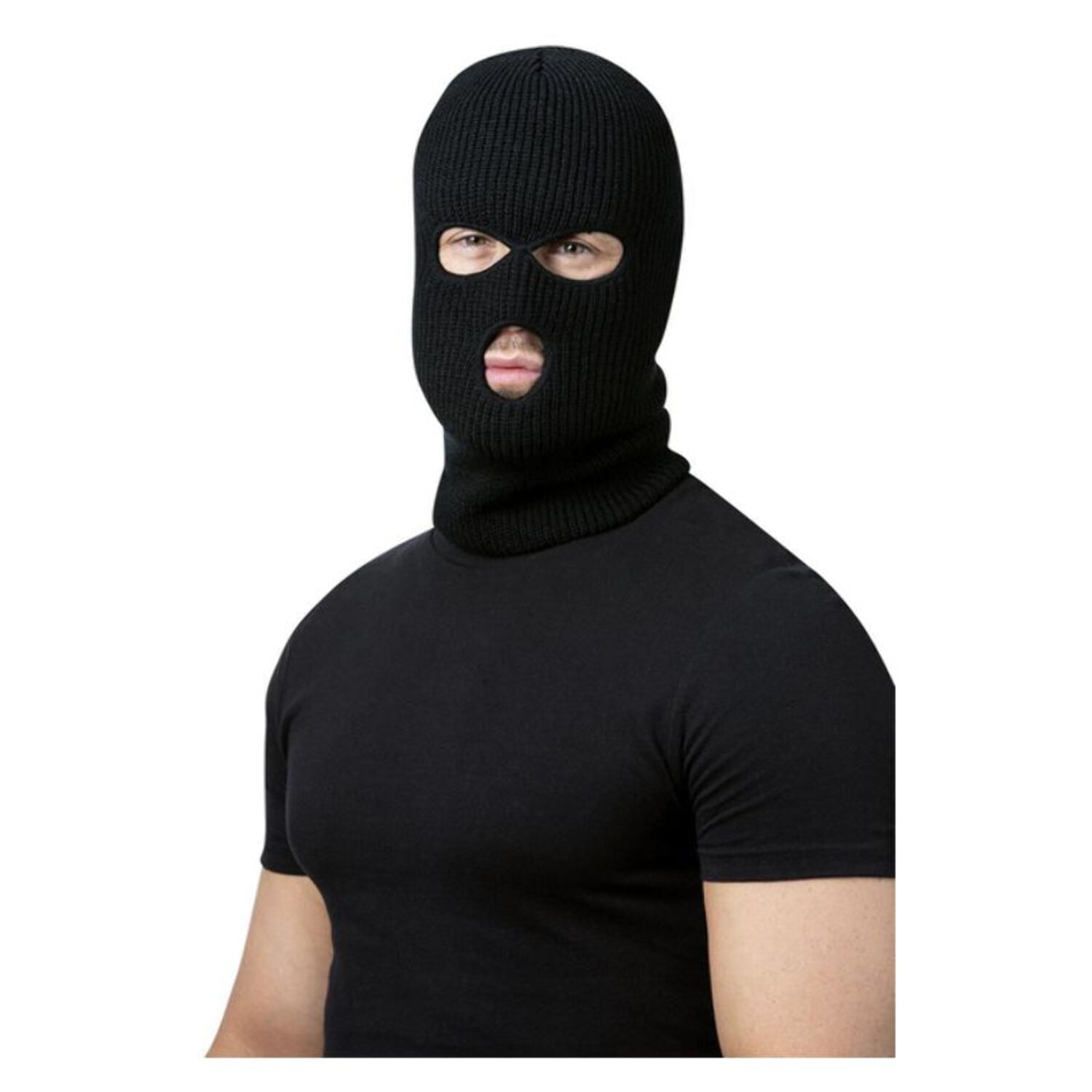 Balaclava Ski Mask Black Adult - Walmart.com