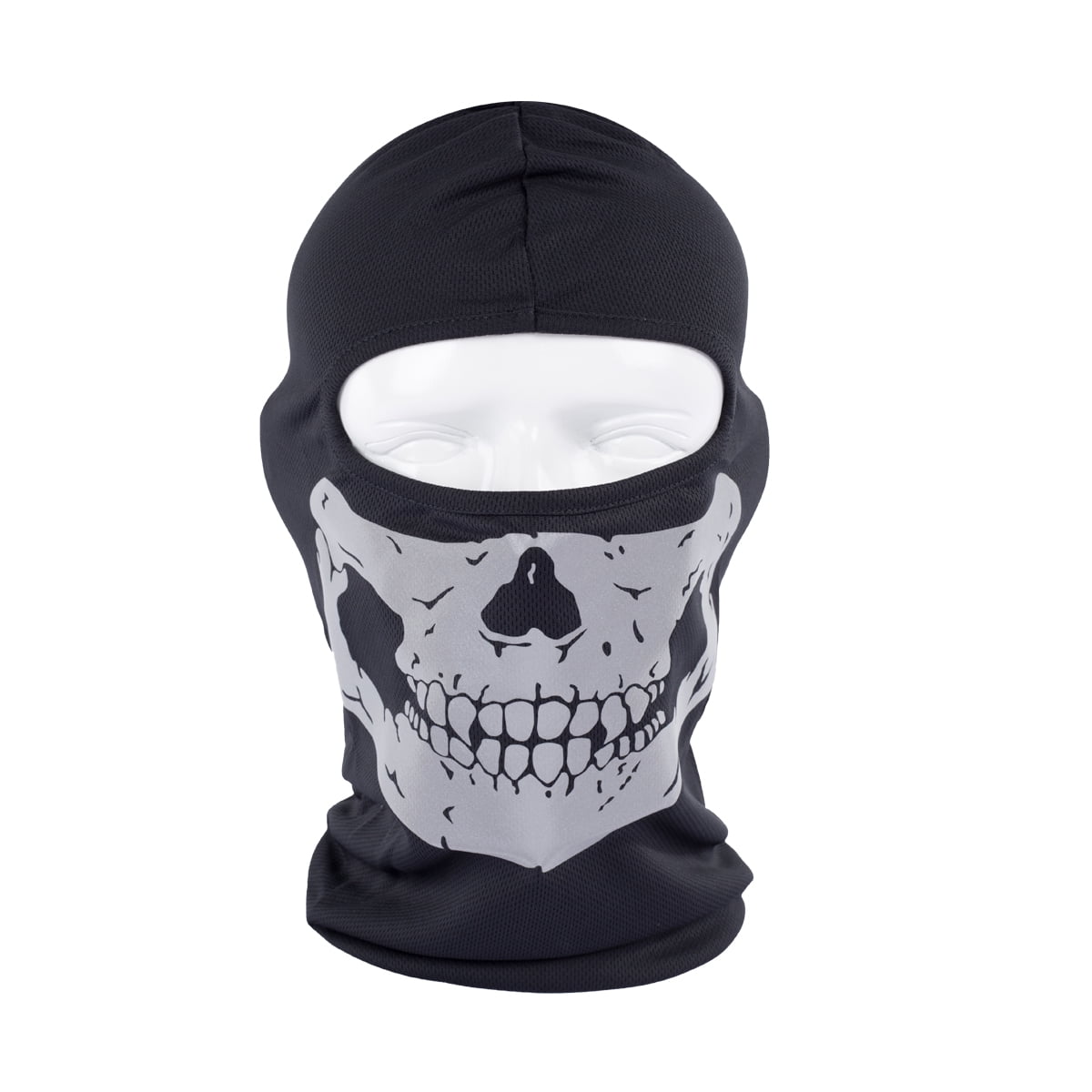 Balaclava Ski Mask, Ghosts Skull Full Face Mask UV Protector Full Face ...