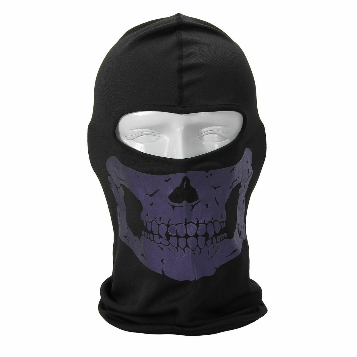Balaclava Ski Mask, Ghosts Skull Full Face Mask UV Protector Full Face ...