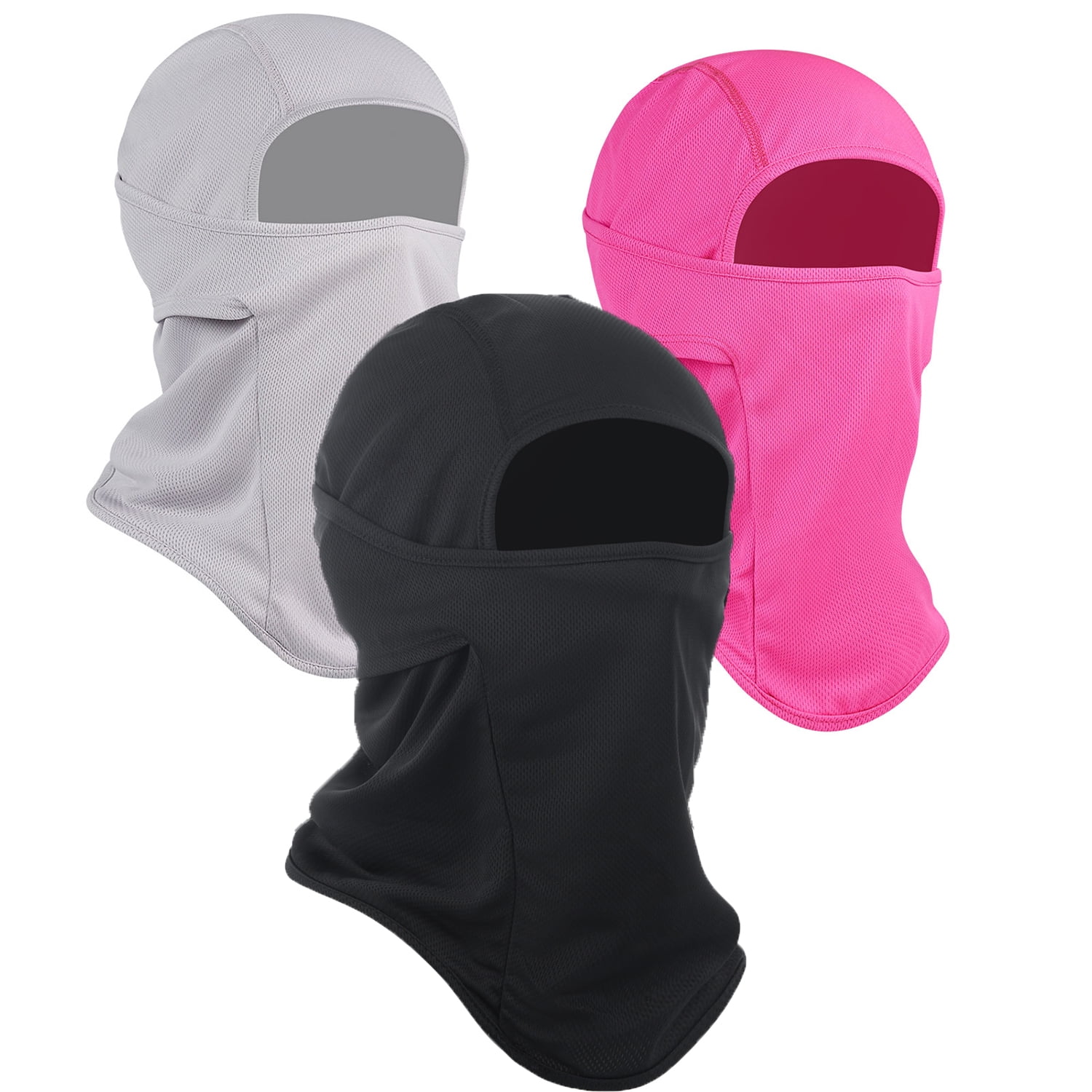 BUTKLNYTS 3 pairs Balaclava Unisex Thin Multi-purpose Full-Face Winter ...