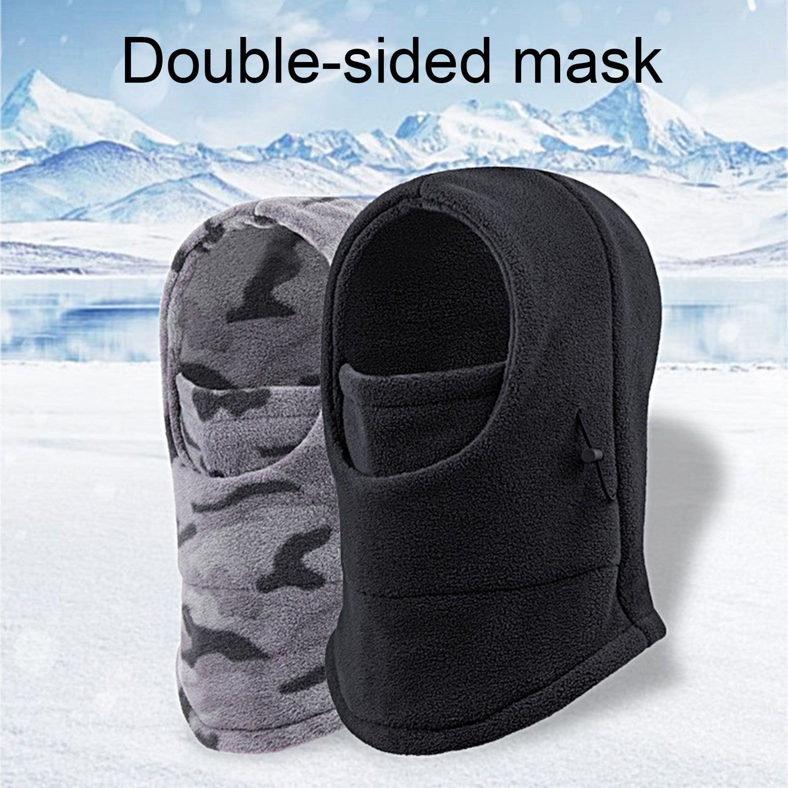 Balaclava Windproof Ski Mask Hood Face Mask Neck Warmer for Cold ...