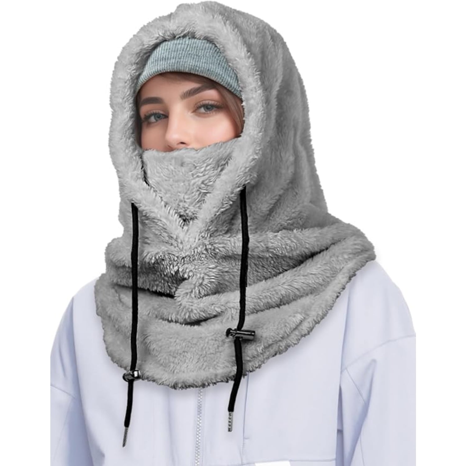 Balaclava, Winter Face Mask for Men Women Hat Neck, Windproof Fleece ...