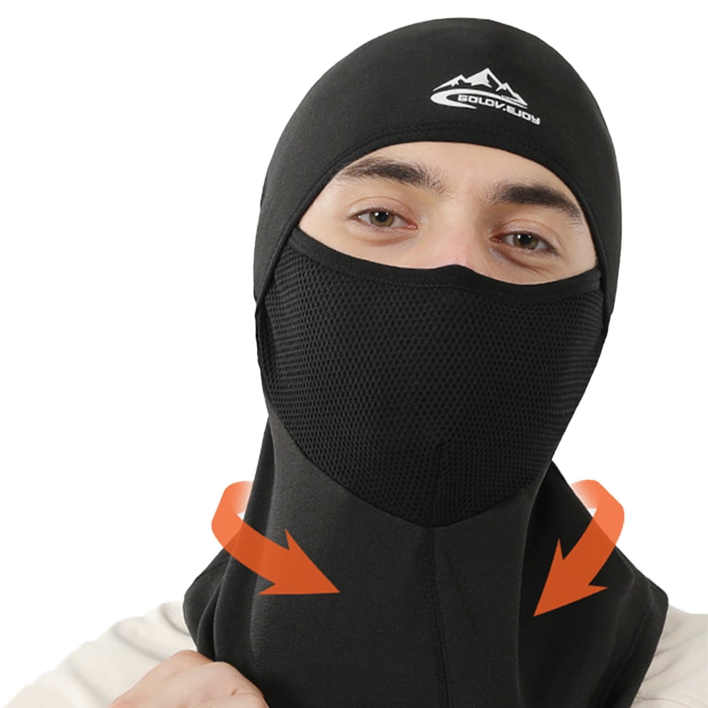 Balaclava with detachable heat exchanger mask Black - Walmart.com
