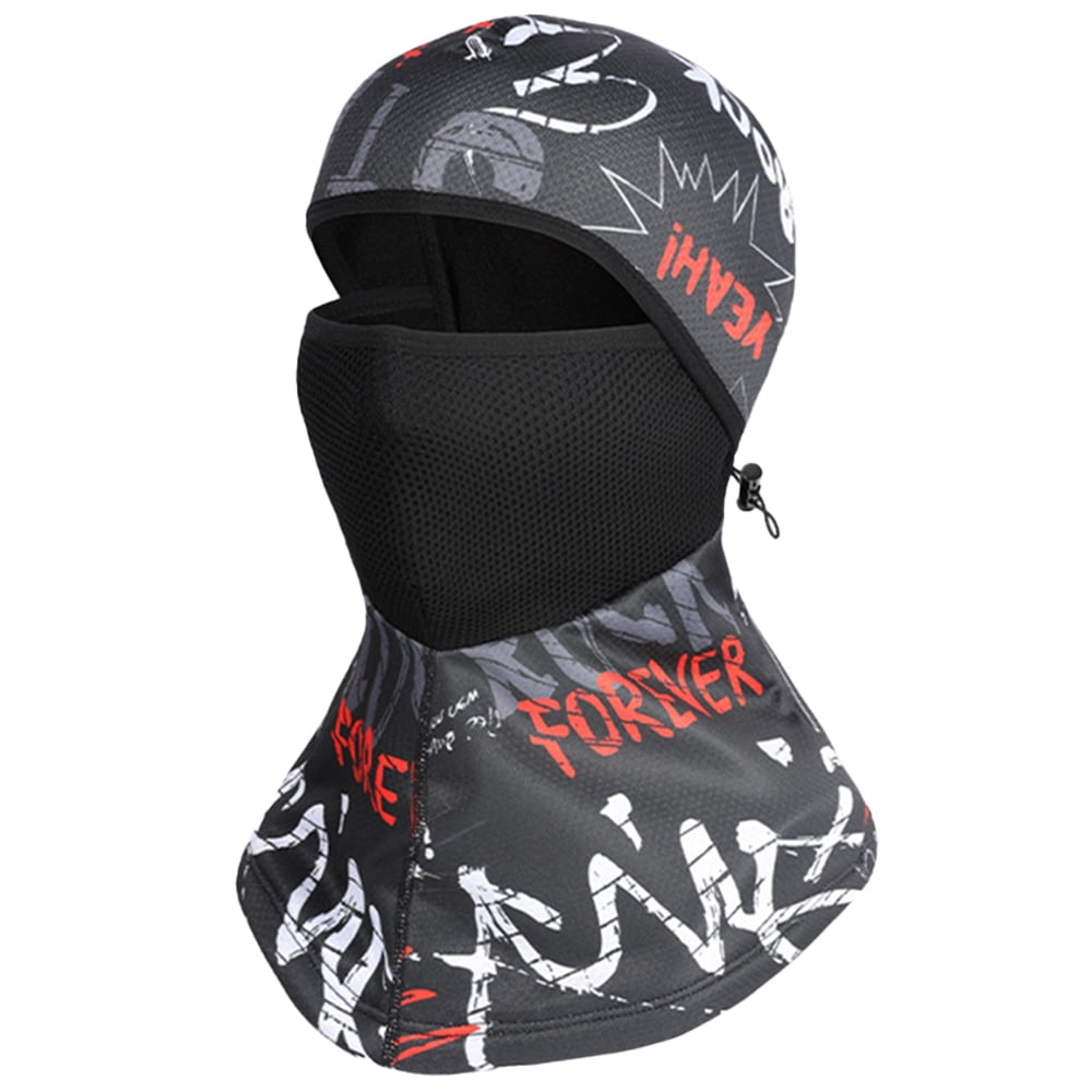 Balaclava with detachable heat exchanger mask Graffiti - Walmart.com