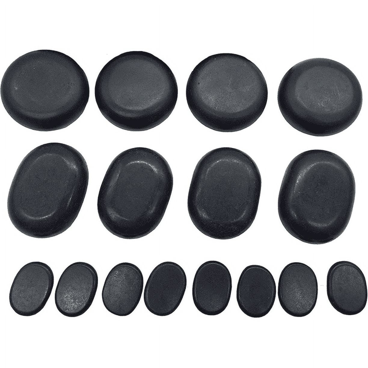 Baladais Big Hot Stones Set Massage Stones Hot Stone Basalt Hot Rocks Stones Warm Stone Hot