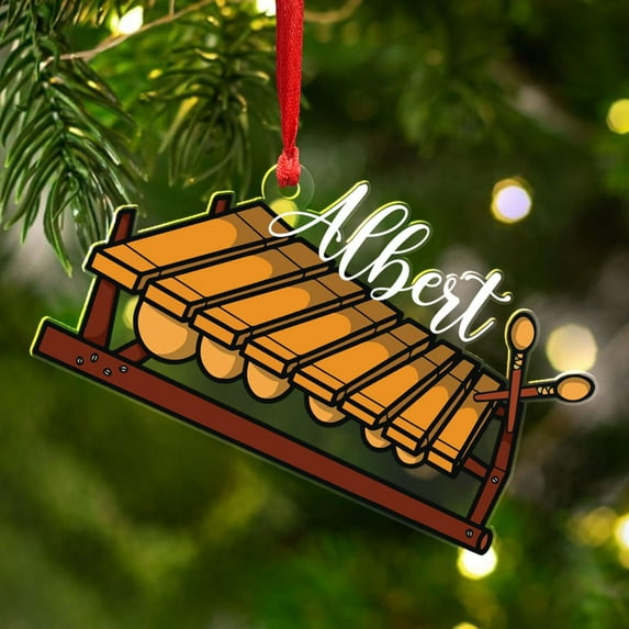 Balafon Musical Instrument Acrylic Ornament, Personalized Balafon ...