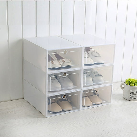 Balai Countertop Boot Box, S White, Holds up to 1 Pair of Shoe ...