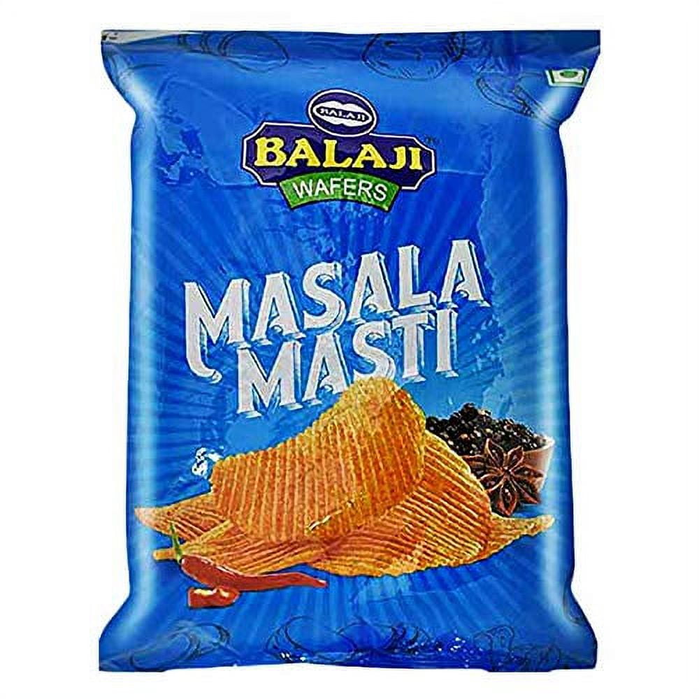 Balaji Wafers ( Indian Chips ) Limited Edition (1 x Masala Masti 150g ...