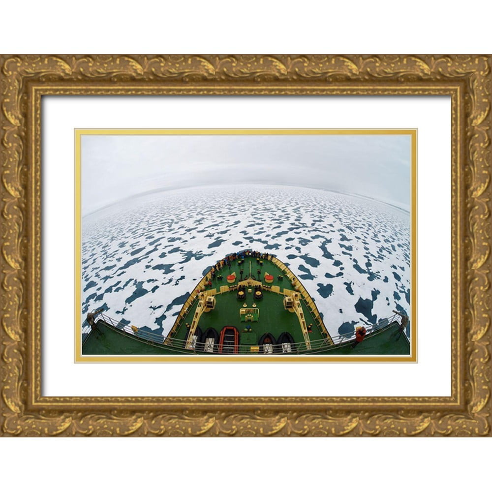 Balakin, Vadim 14x11 Gold Ornate Wood Framed with Double Matting Museum ...