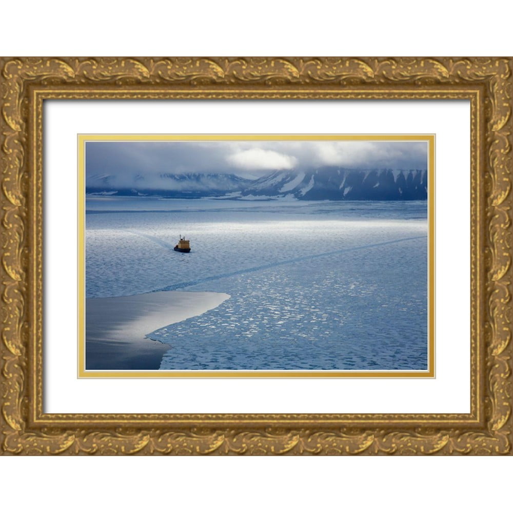 Balakin, Vadim 32x23 Gold Ornate Wood Framed with Double Matting Museum ...