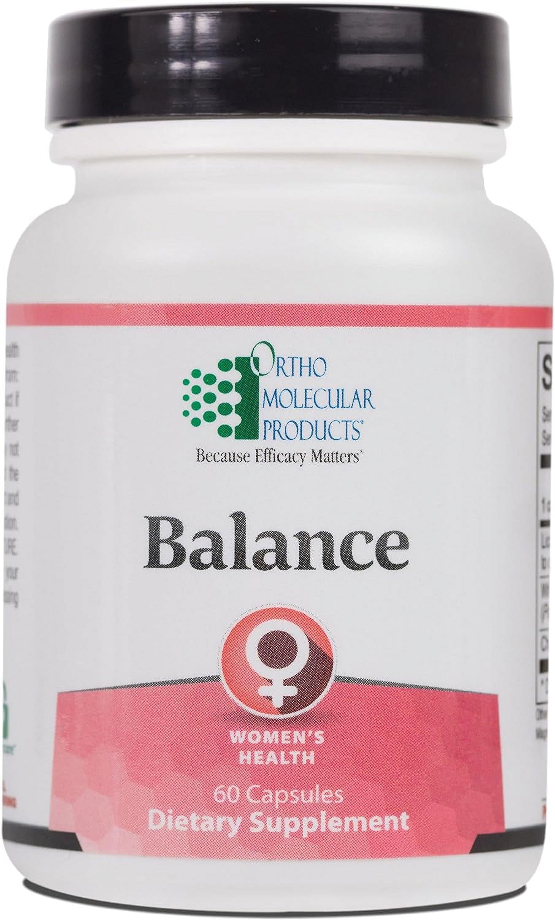 Balance 60 Capsules by Ortho Molecular Products - Walmart.com