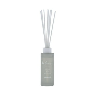 Allswell Refresh (Lemon Zest + Bergamot + Sage) Scented Reed Diffuser 3 ...