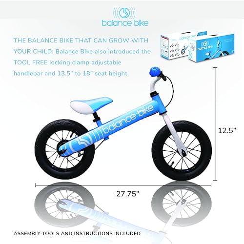 Balance Bike for Kids, Trusted by Parents | Adjustable and Comfortable Seat, Durable Tires, Ages ...