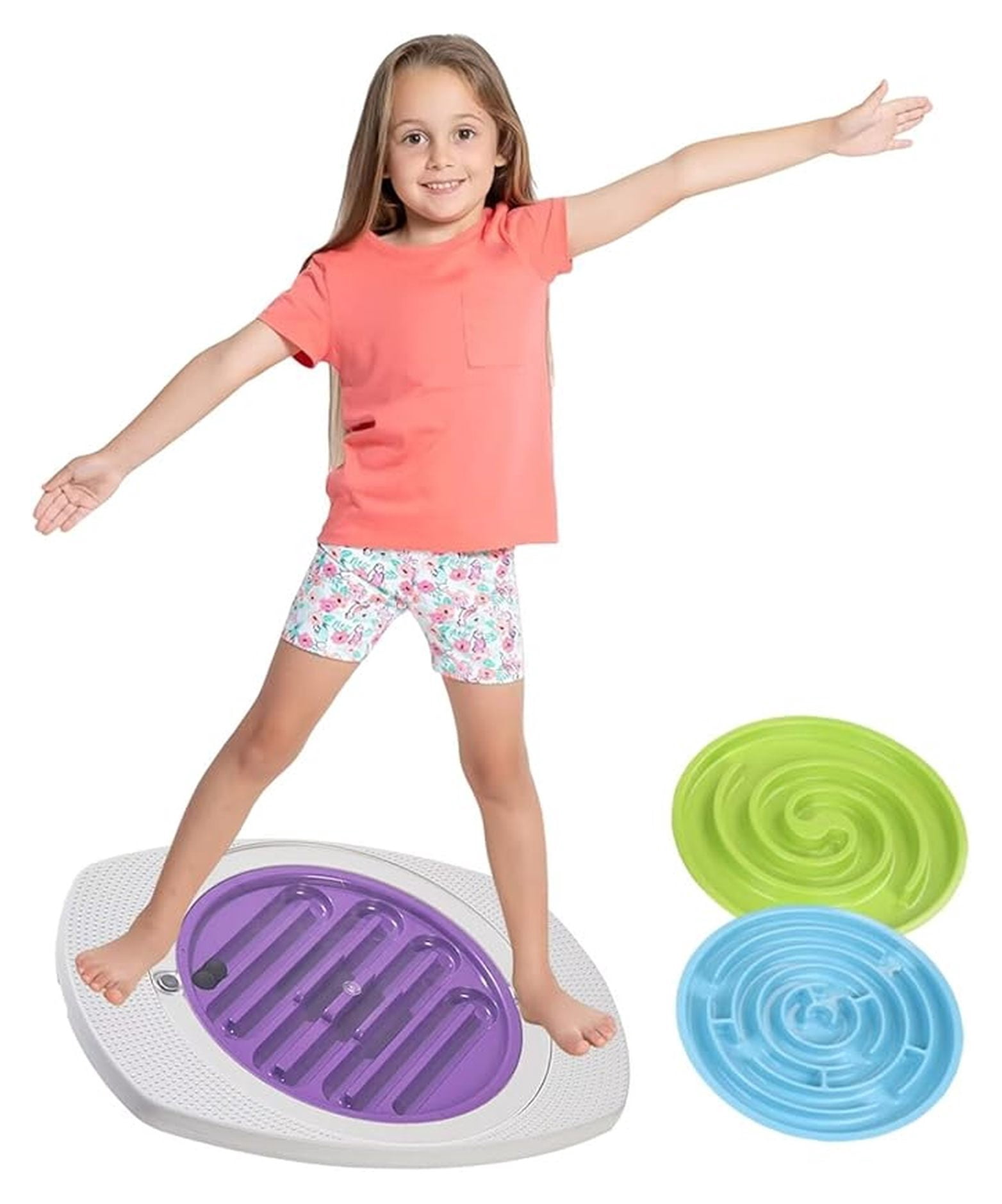 Balance Board for Kids, 20 inch Balance Board Maze with 2 Balls, 3 ...