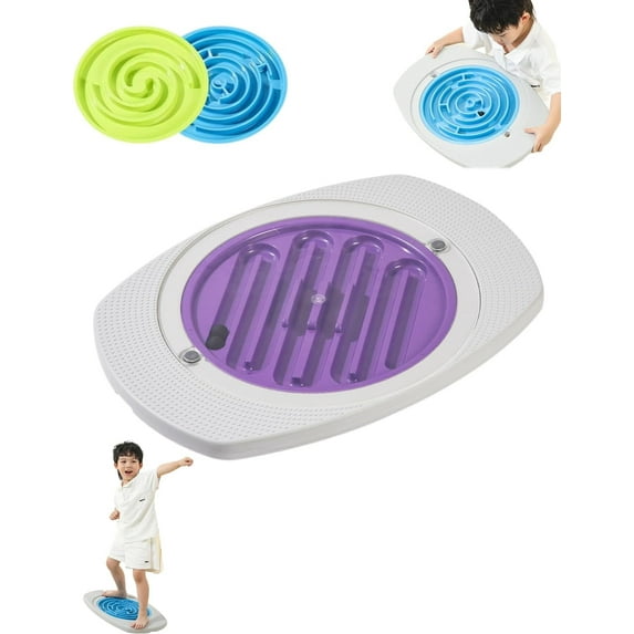Balance Board Maze, 2026 New 2 In 1 Anti-Slip Labyrinth Rocking Seesaw ...