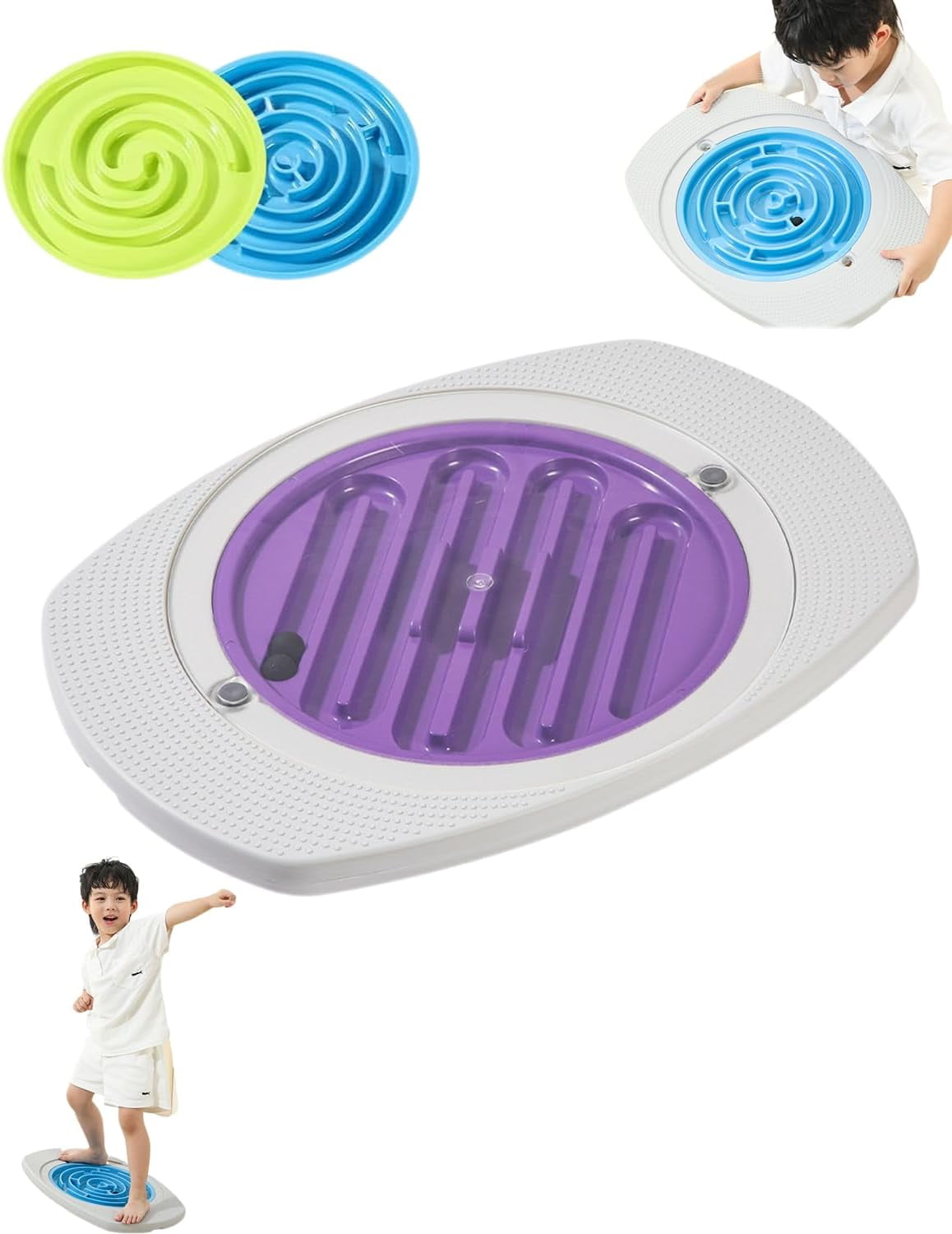 Balance Board Maze, Balance Board Kids, 2026 New 2 In 1 Anti-Slip ...